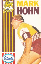 1990 Streets Broncos - Mark Hohn - Footy Funaddicts