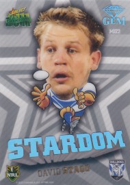 2011 Champions MG02 Stardom GEM David Stagg - Footy Funaddicts