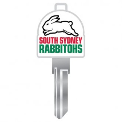 3D Sculptured House Key - Rabbitohs - Footy Funaddicts